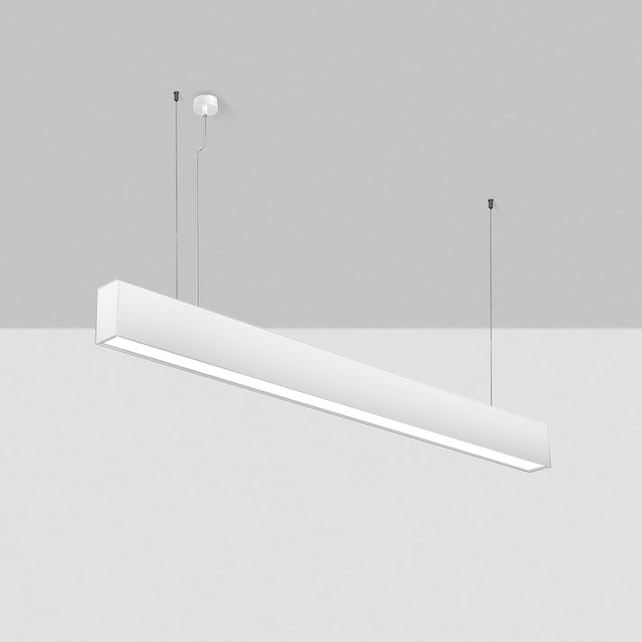 Horizon 8050 White 600/1500/1800mm LED Linear Pendant Light – Greenlux ...