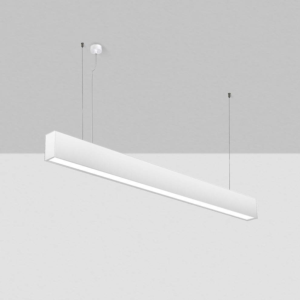 Horizon 8050 White 600/1500/1800mm LED Linear Pendant Light – Greenlux ...